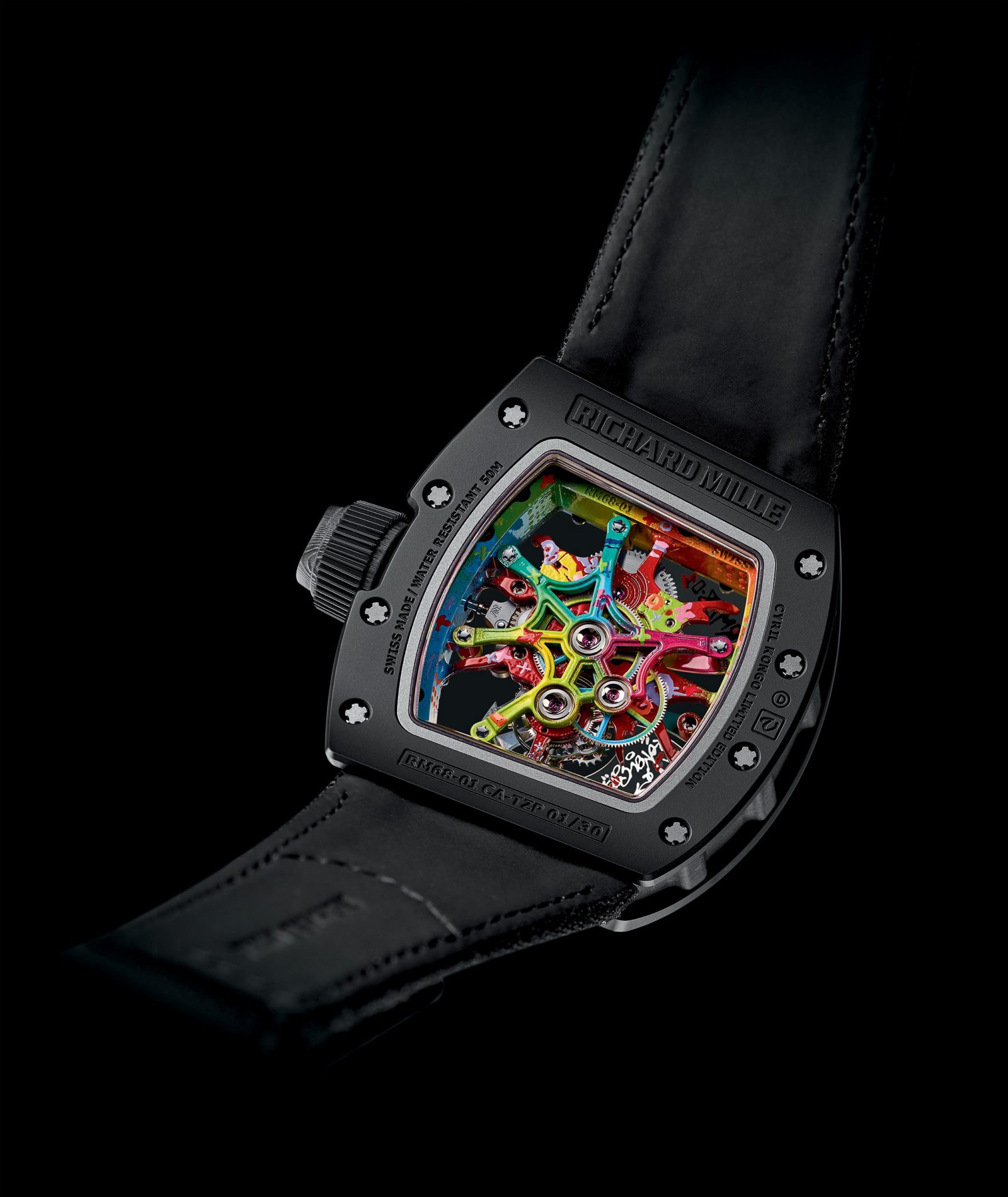 Face Time: Richard Mille RM 68-01 Tourbillon Cyril Kongo | Lifestyle ...