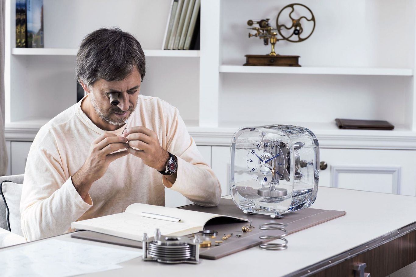 Exploring Marc Newson's new Atmos 568 clock for Jaeger-LeCoultre ...