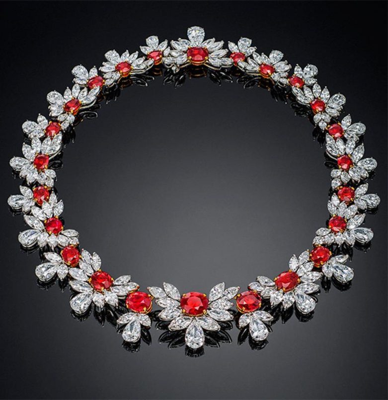 On the rocks: Faidee's Grand Phoenix ruby necklace is a S$49 million ...