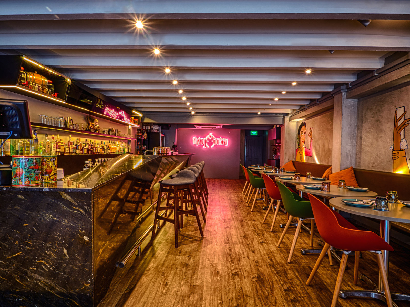 Review: Flying Monkey bar excites with mod-Indian cocktails and tapas ...