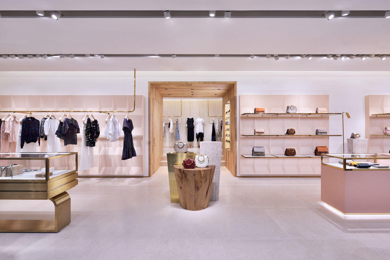Store explore: Chloé's first Singapore boutique is a pastel-perfect ...
