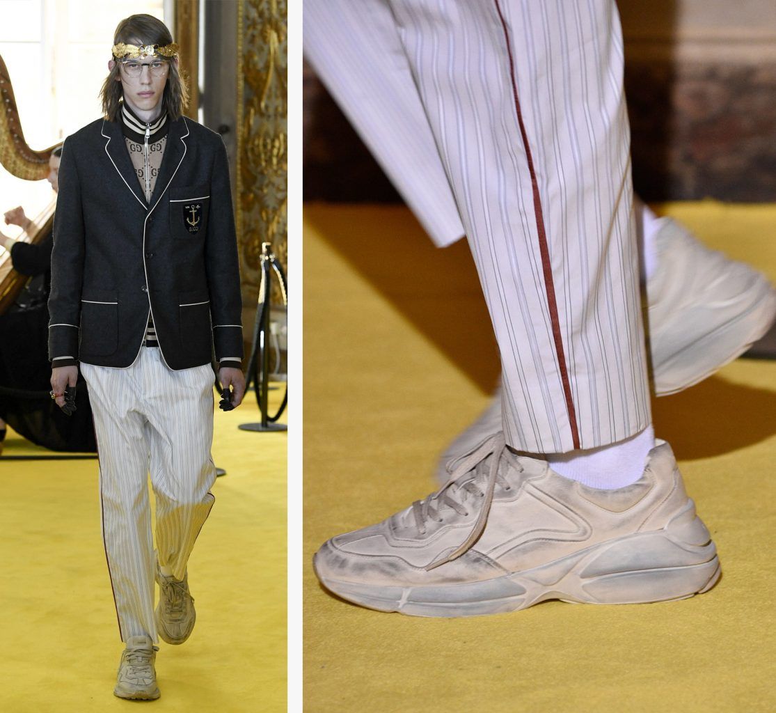 Trend to try: Dirty shoes and why you shouldn't keep them spotless ...