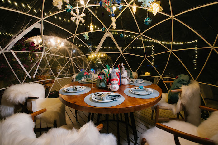 Dine in a snowy winter wonderland at Igloo, newly opened at The Pulse ...