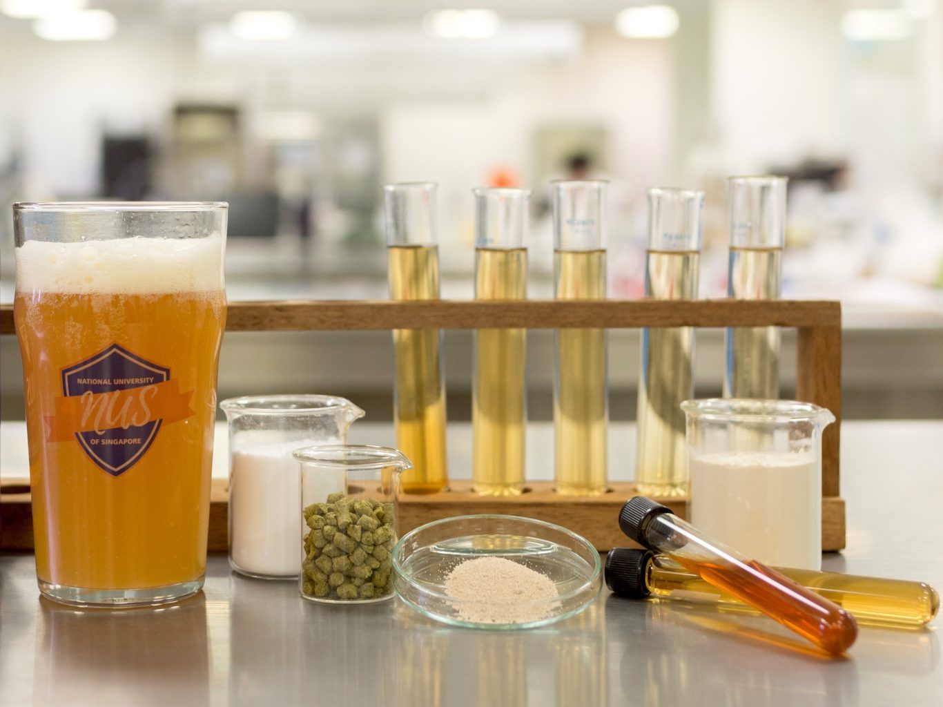 NUS researchers develop world's first tofu wine and probiotic beer