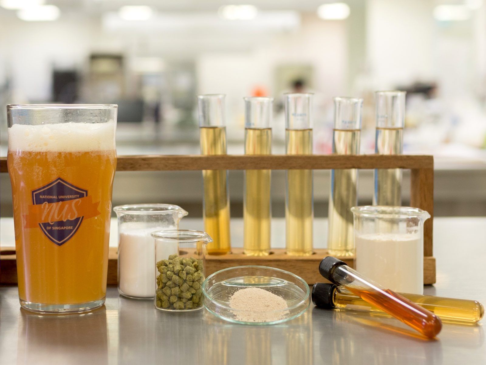 NUS researchers develop world's first tofu wine and probiotic beer