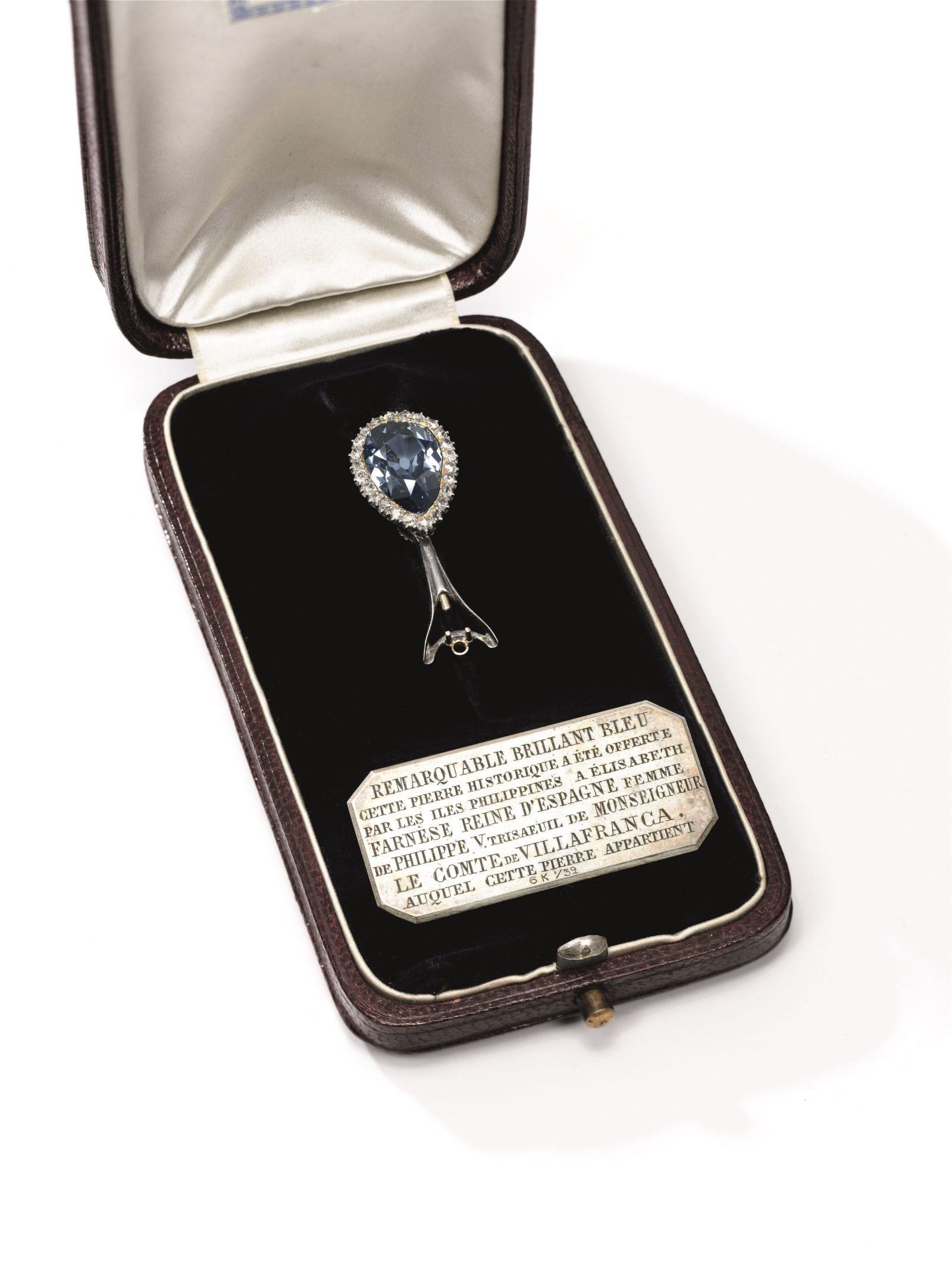 The historic Farnese Blue diamond goes to auction for the first time