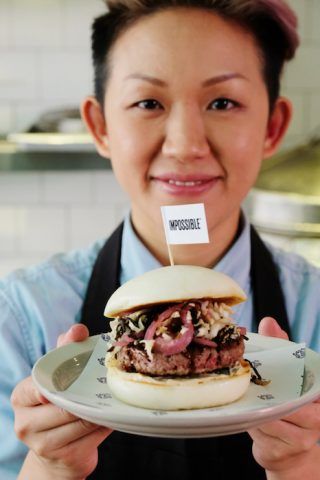 Chef May Chow partners with Impossible Foods to create a plant-based bao
