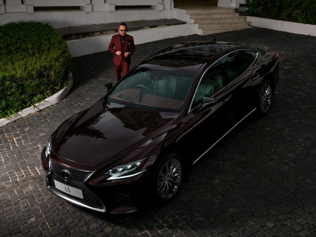 The new Lexus LS 500, a luxury automobile befitting a topnotch chairman ...
