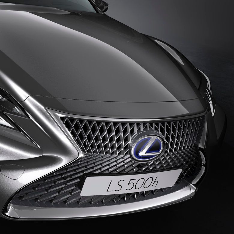 The new Lexus LS 500, a luxury automobile befitting a topnotch chairman ...