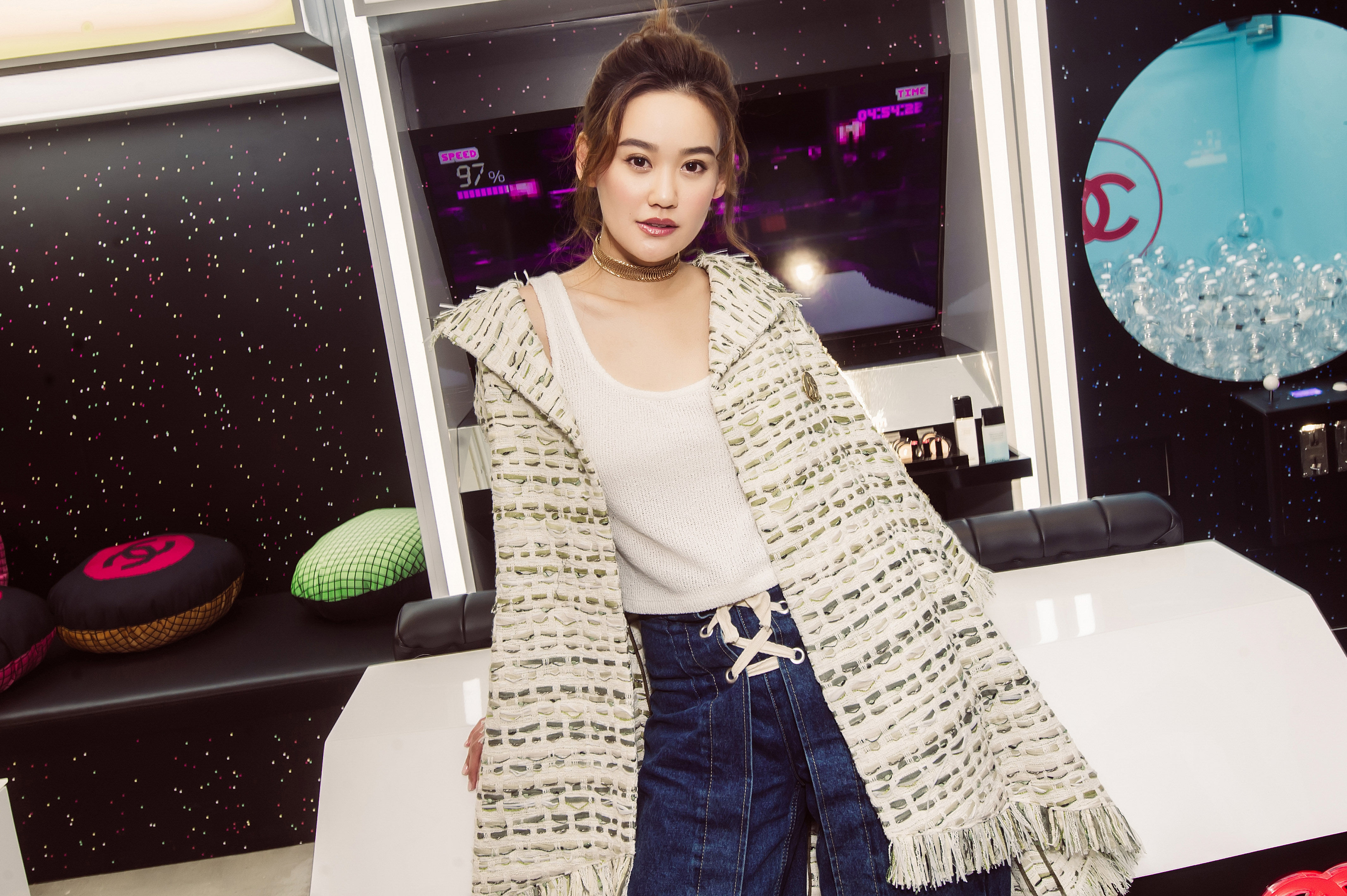 Chanel's Coco Game Center beauty pop-up launch party