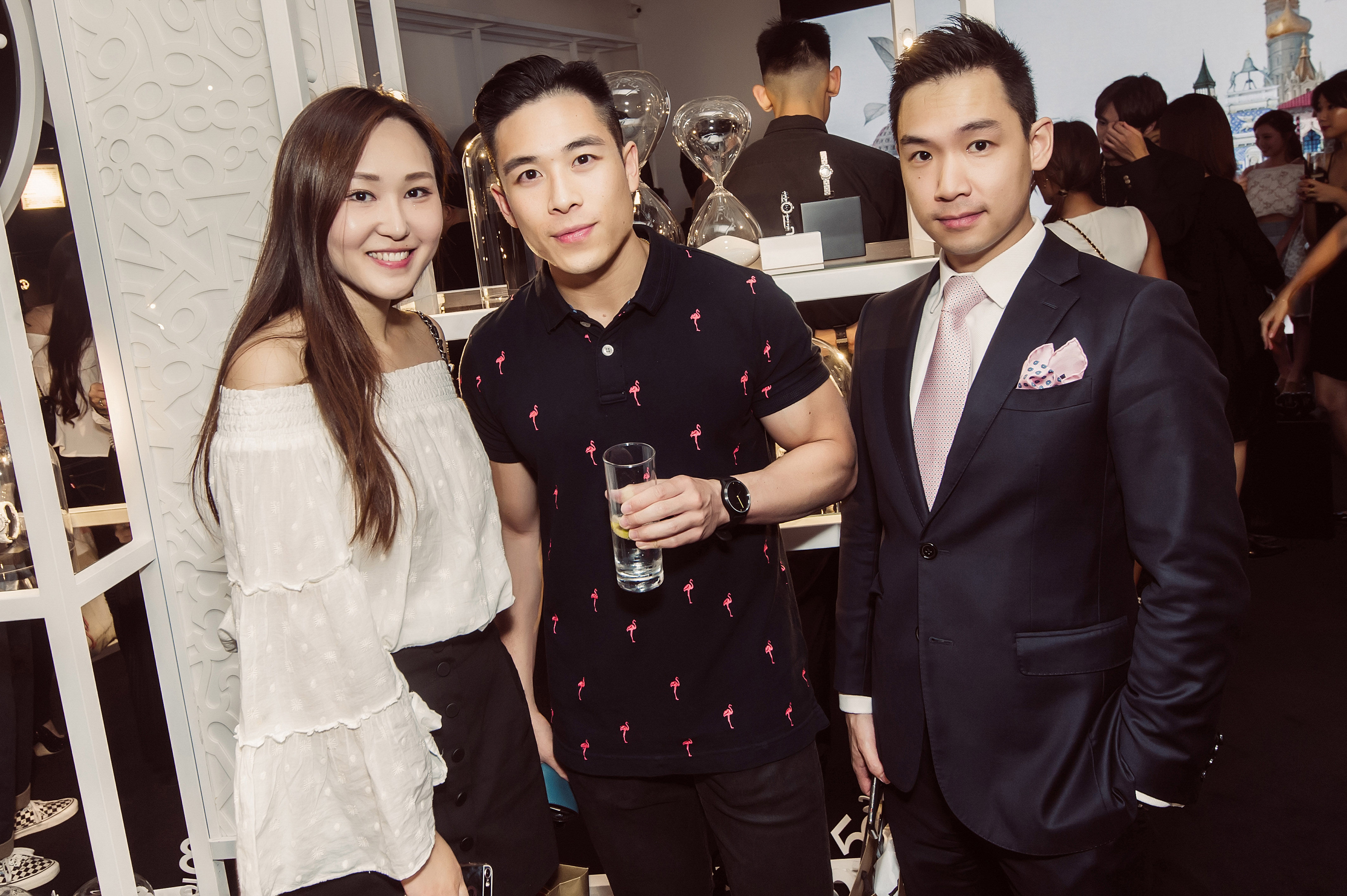 Chanel's 'Le Temps Chanel' watch exhibition launch party