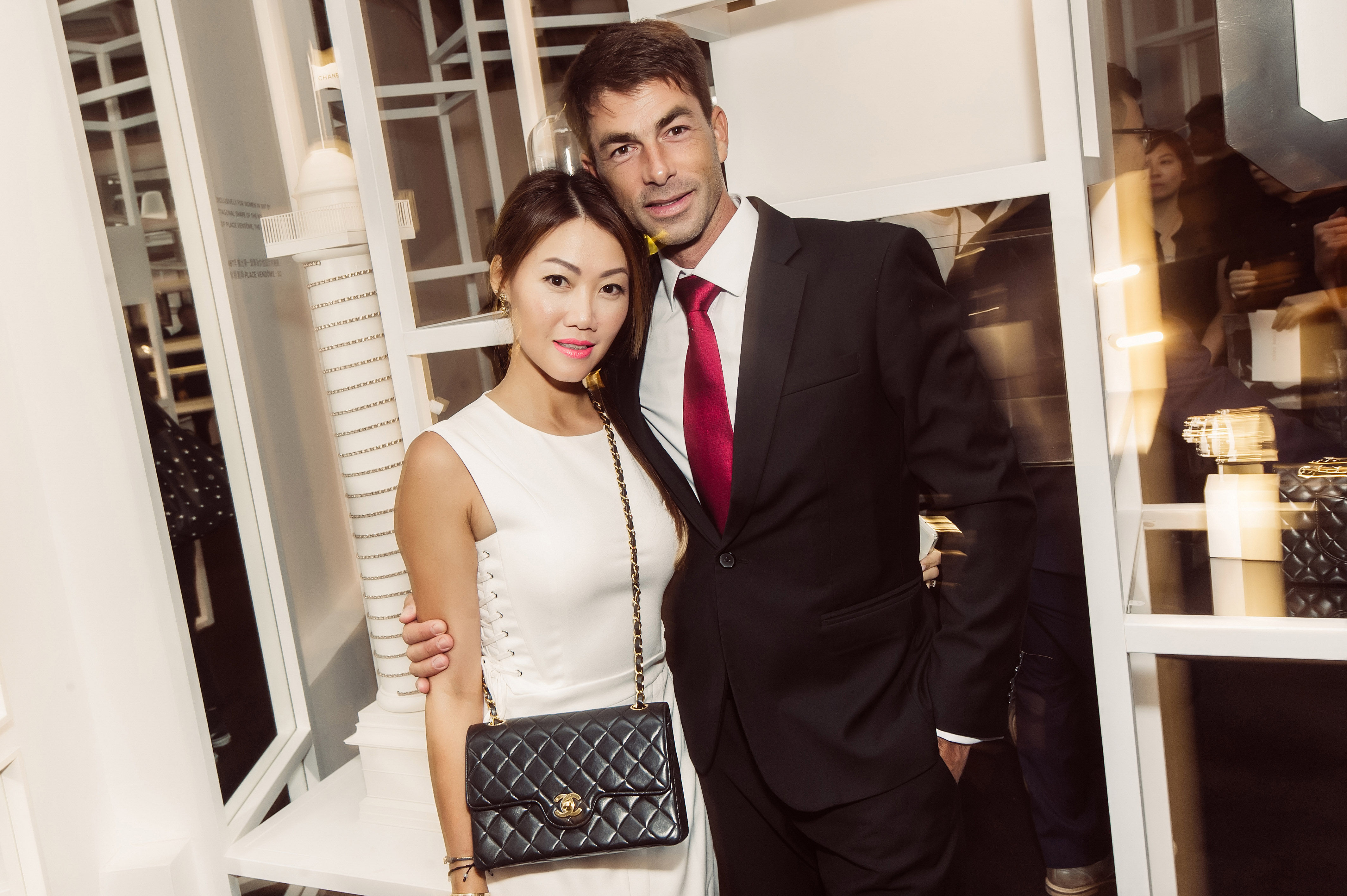 Chanel's 'Le Temps Chanel' watch exhibition launch party
