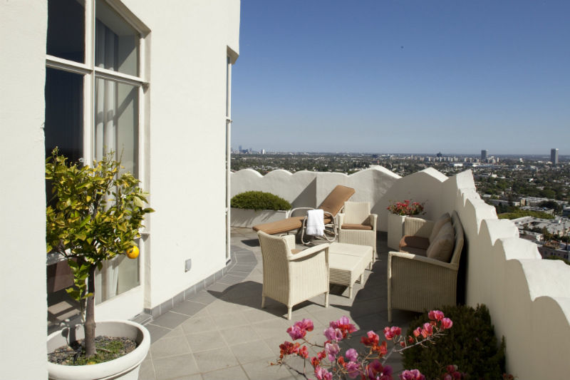 Sunset Tower Hotel, an Art Deco landmark once home to Hollywood's ...