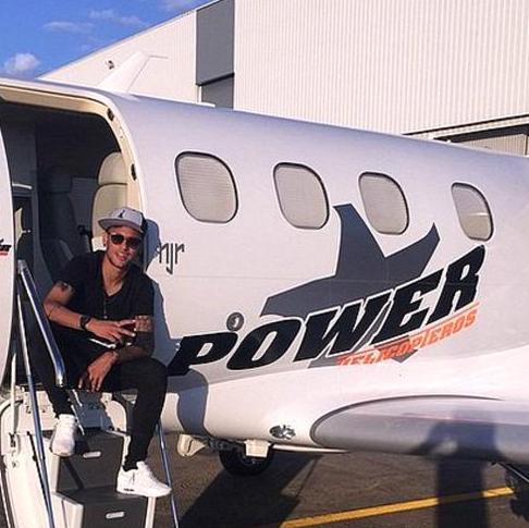 The World Cup football stars with the most extravagant private jets