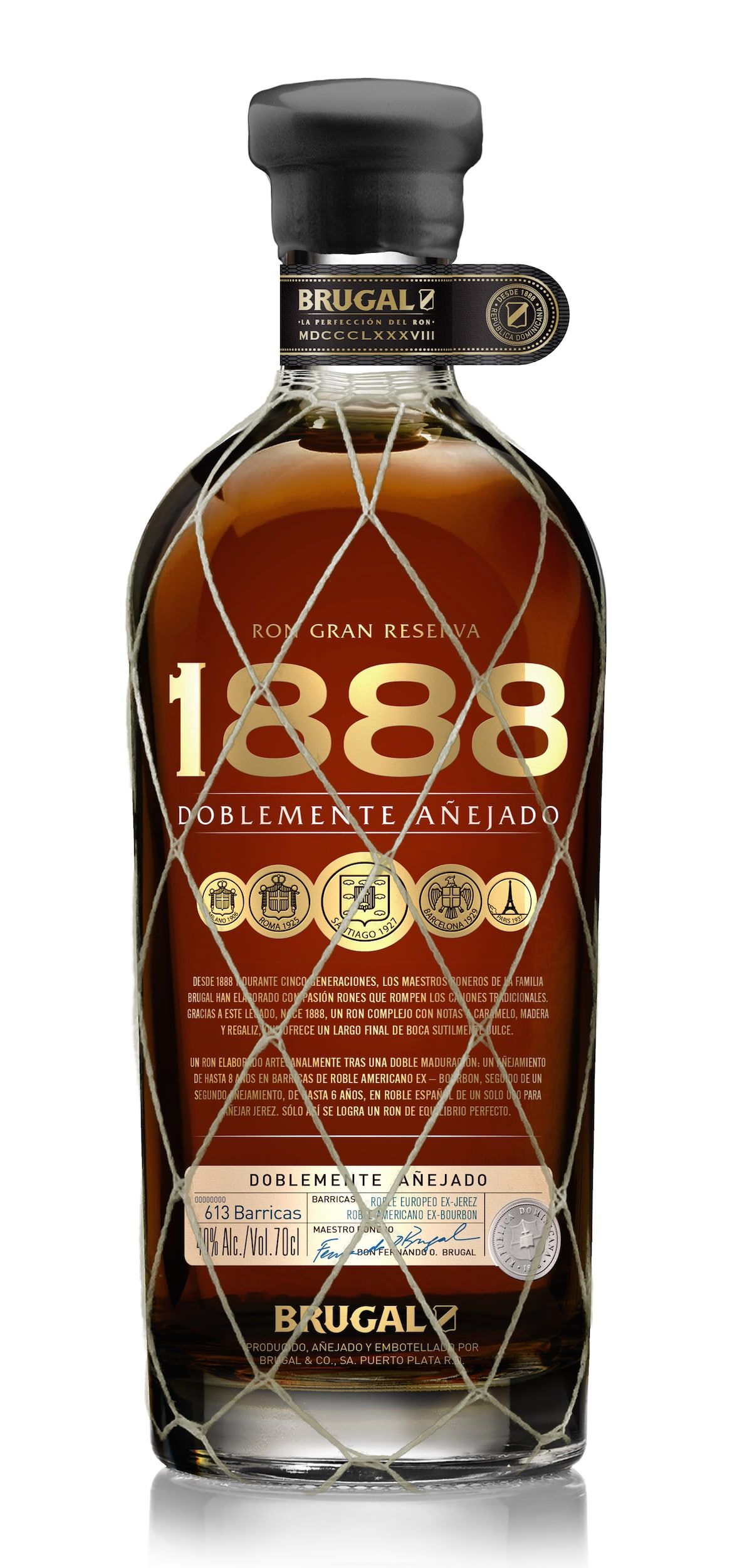 Brugal 1888 is the best sipping dry rum to be served neat