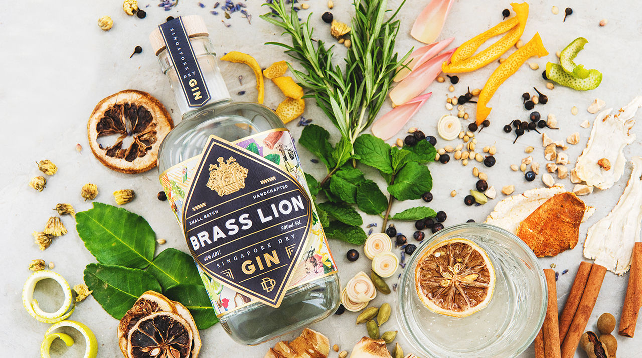 Behind Brass Lion Distillery, a gin made by Singaporeans for Singaporeans