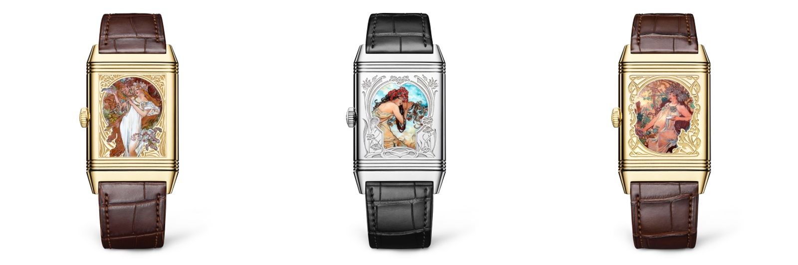 Jaeger-LeCoultre brings hand-engraved enamels to its Reverso series