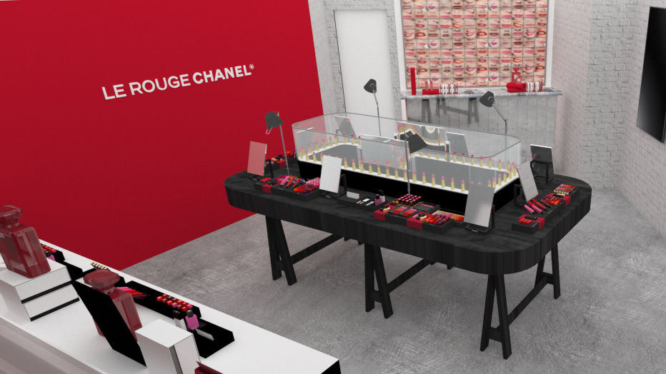 Le Rouge Chanel is the ultimate ode to red in an enchanting new pop-up