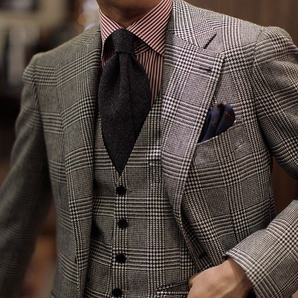 Pattern mixing for beginners from the style book for menswear