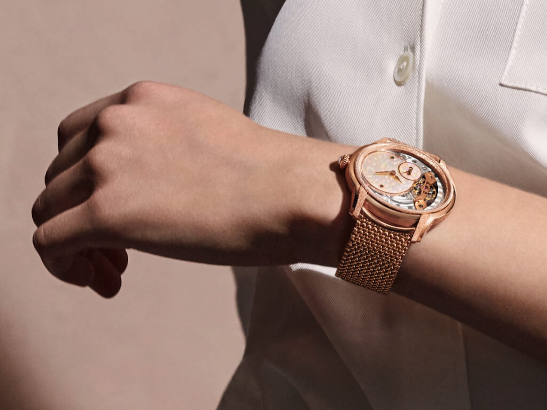 Audemars Piguet enriches its Millenary line with new bracelets and finishes