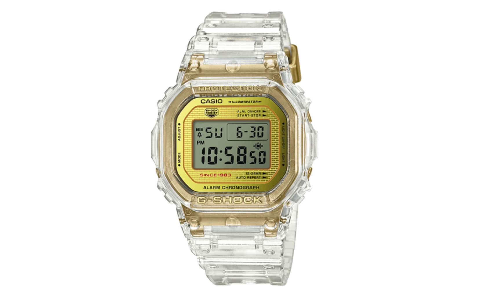 6 transparent watches that will make you want to bare all