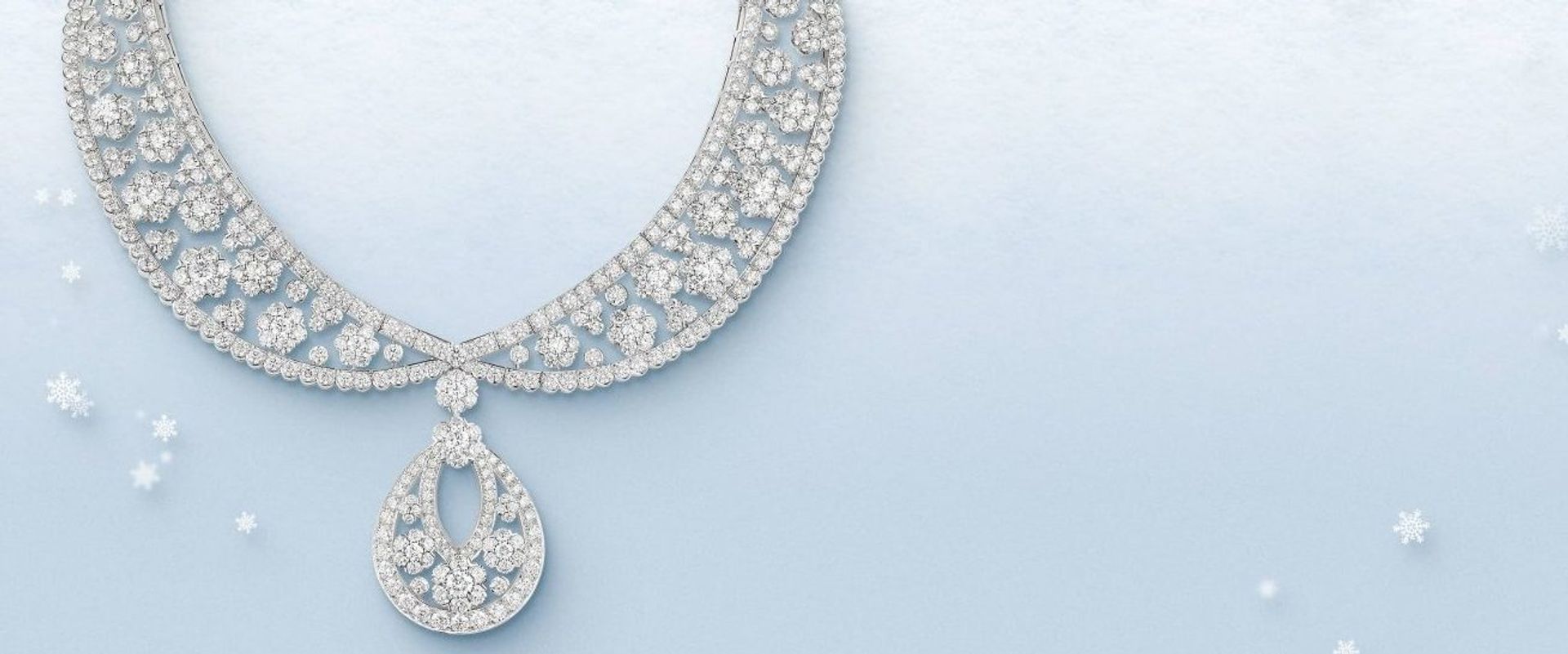 The Van Cleef & Arpels Snowflake Collection is a diamond winter's dream