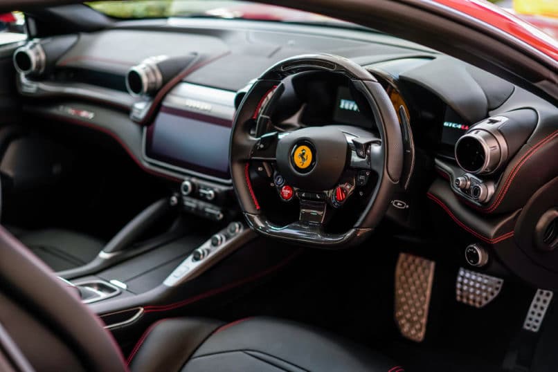 The Ferrari GTC4Lusso T is the prancing horse's first ever four-seater V8