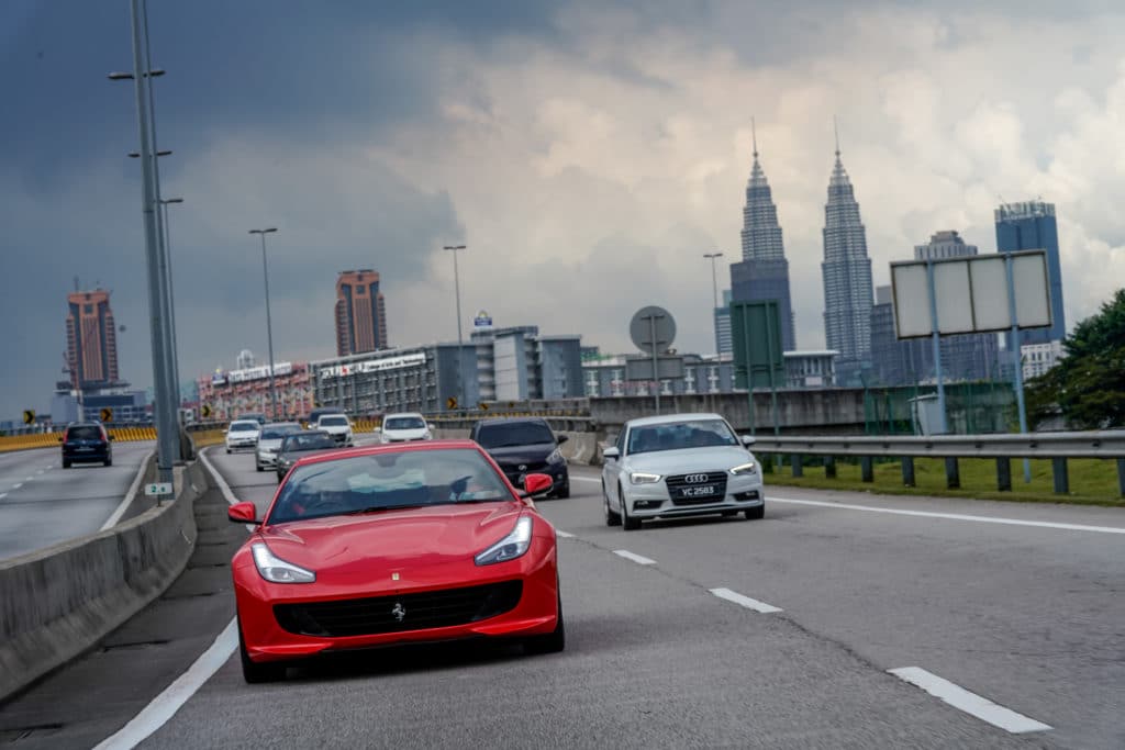 The Ferrari GTC4Lusso T is the prancing horse's first ever four-seater V8