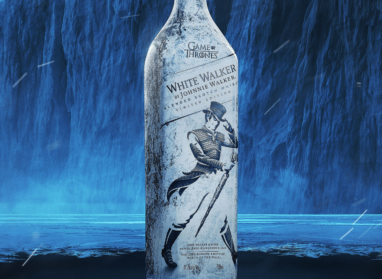 Enter the icy cold Westeros with the White Walker by Johnnie Walker