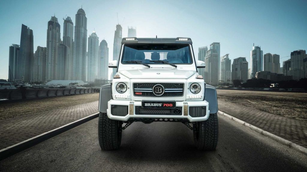 Brabus flips a Mercedes G-Class into a 4x4 off-road beast