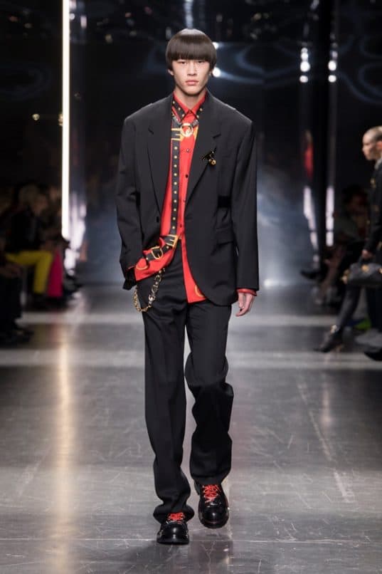 Our favourite looks from Versace Men's Fall/Winter 2019 show