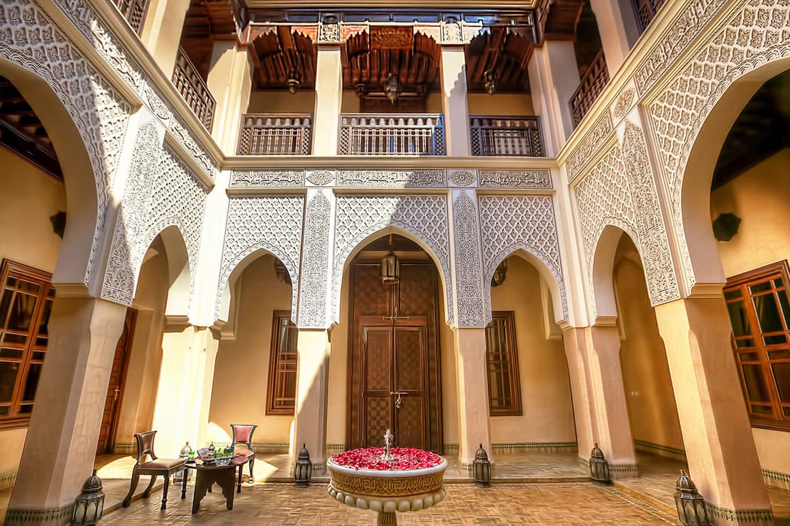 Check into these beautiful Moroccan riads for an exotic and magical stay