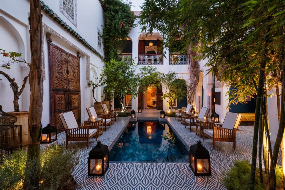 Check into these beautiful Moroccan riads for an exotic and magical stay