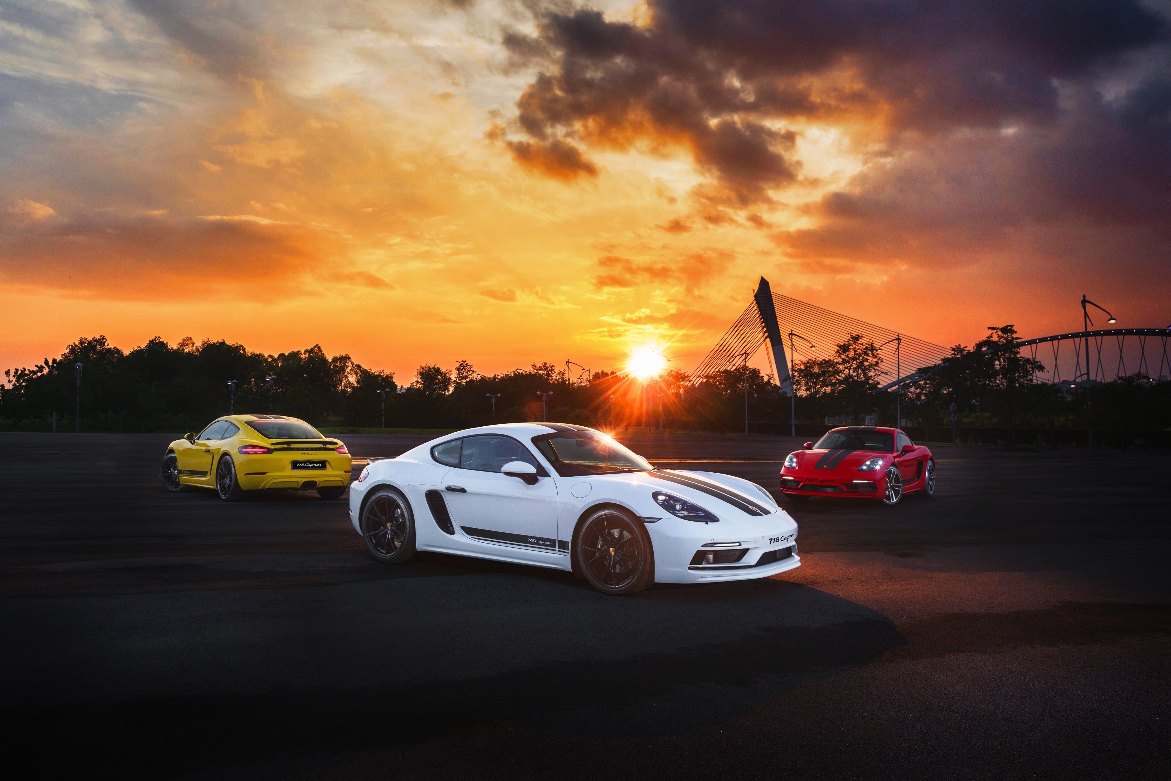 The Porsche Cayman 718 series now comes with a SportsDesign Series