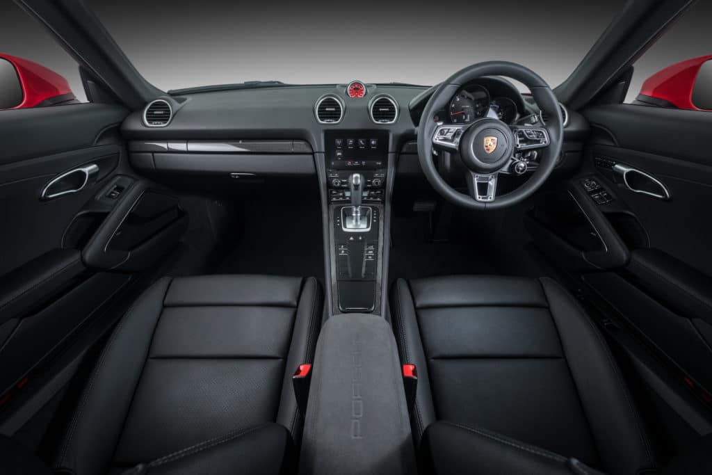 The Porsche Cayman 718 series now comes with a SportsDesign Series