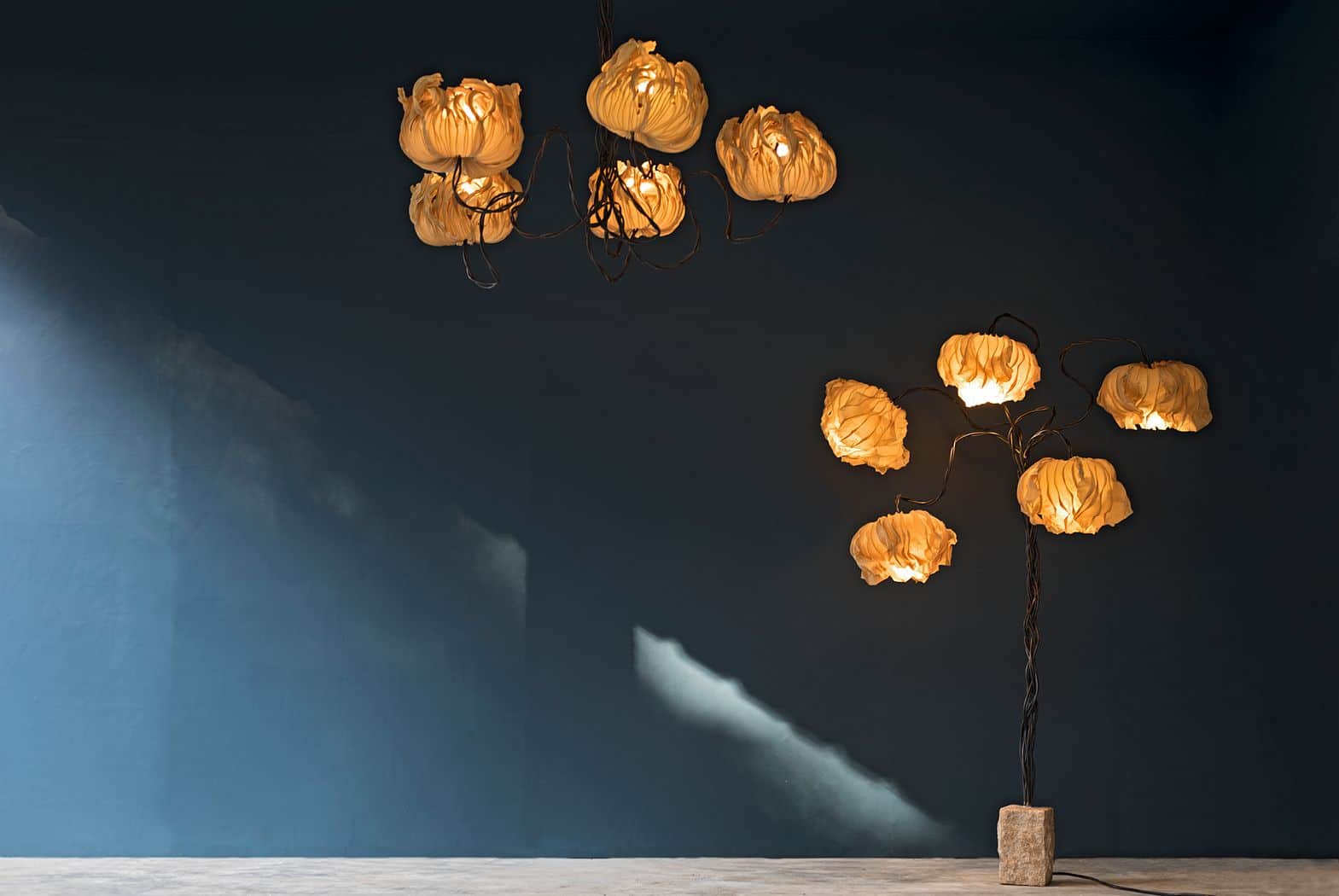 Jenny Pinto's brand Oorja uses paper to create stunning lighting