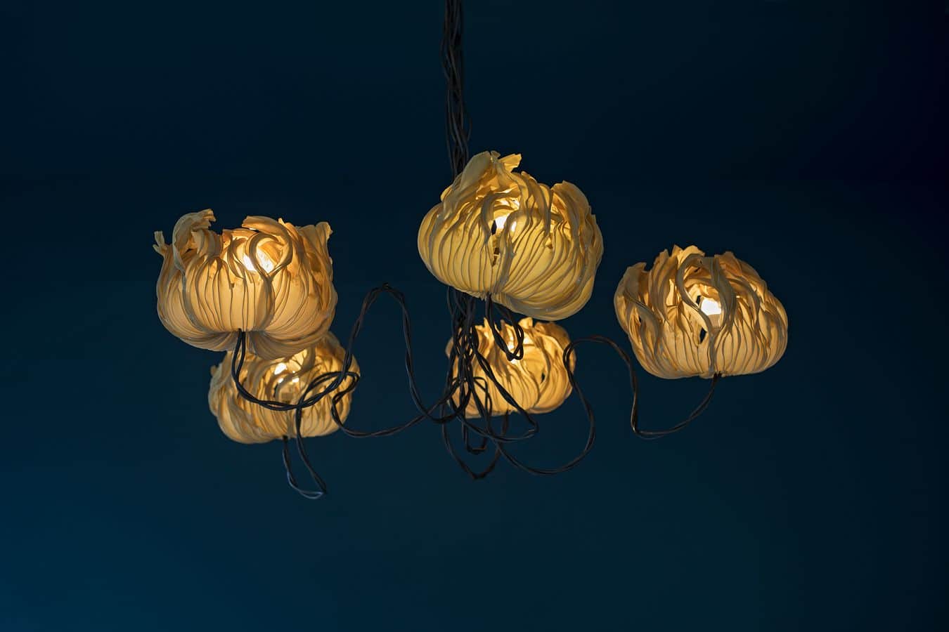 Jenny Pinto's brand Oorja uses paper to create stunning lighting