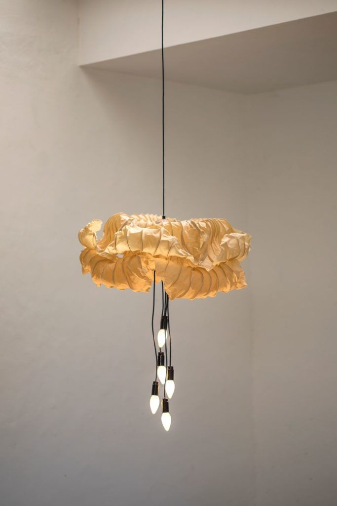 Jenny Pinto's brand Oorja uses paper to create stunning lighting