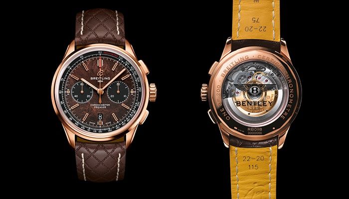 For Bentley’s 100th birthday: the Breitling Premier Bentley Limited Edition