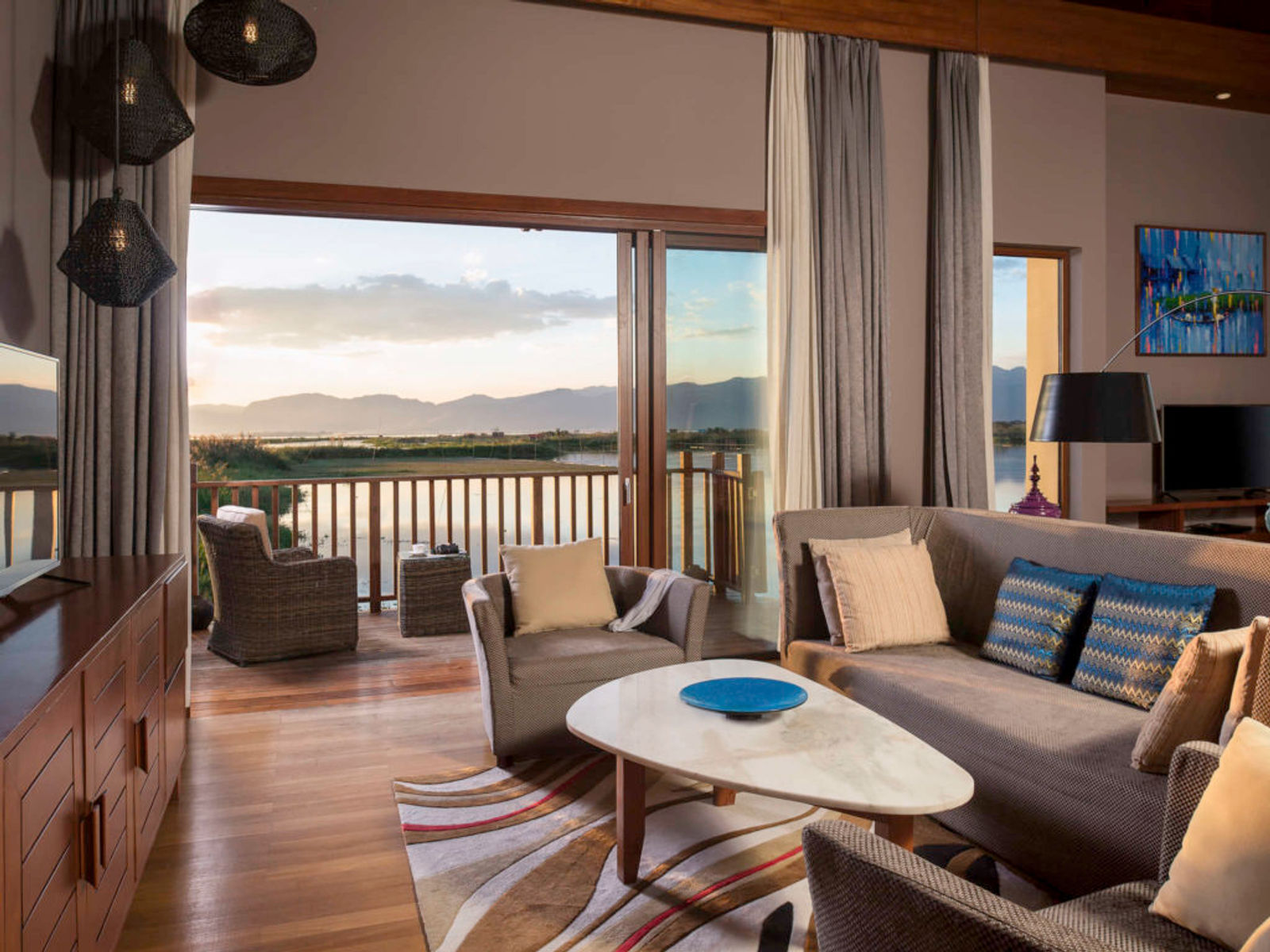 The most beautiful hotels in Myanmar's Inle Lake