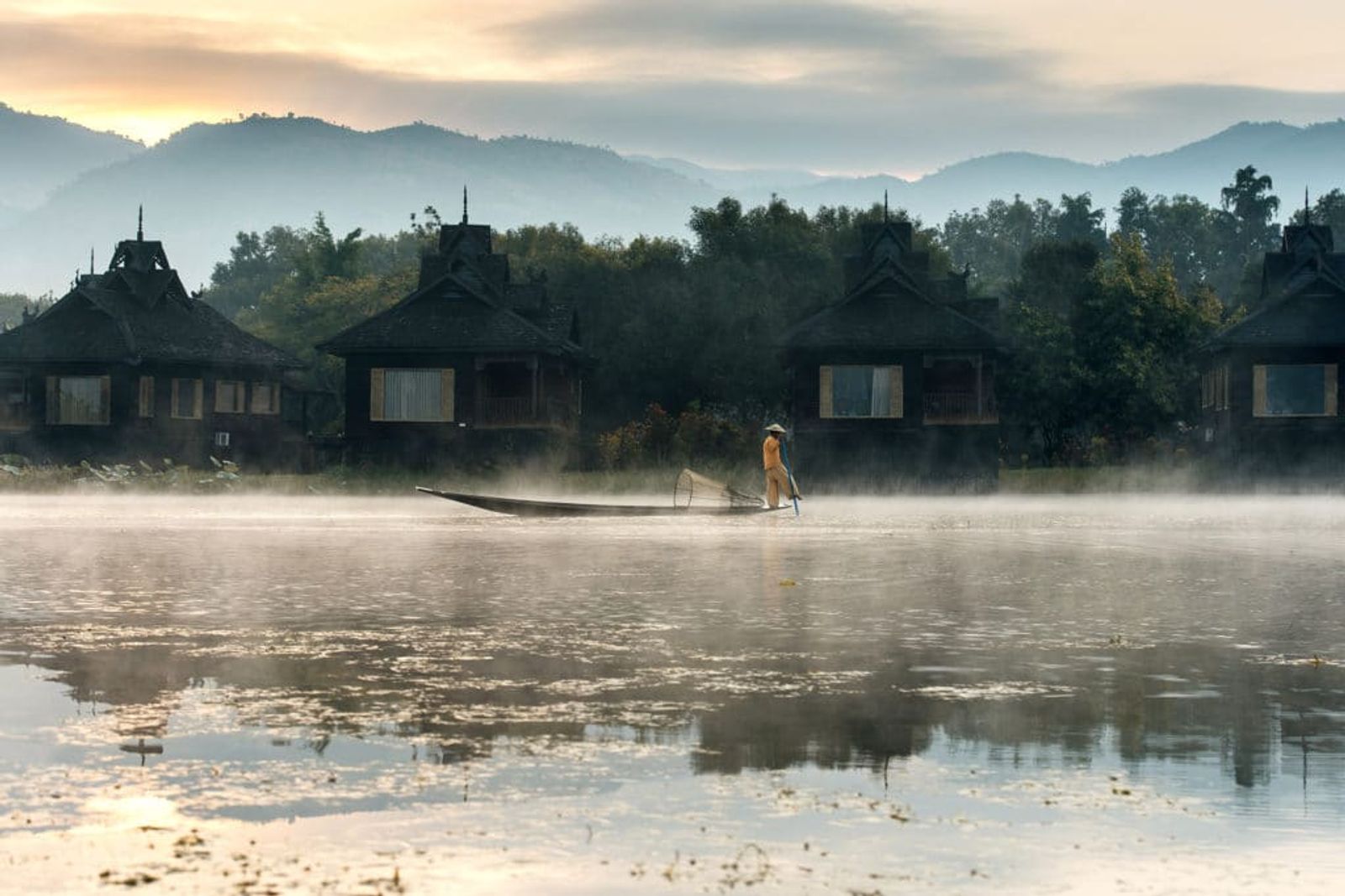 The most beautiful hotels in Myanmar's Inle Lake