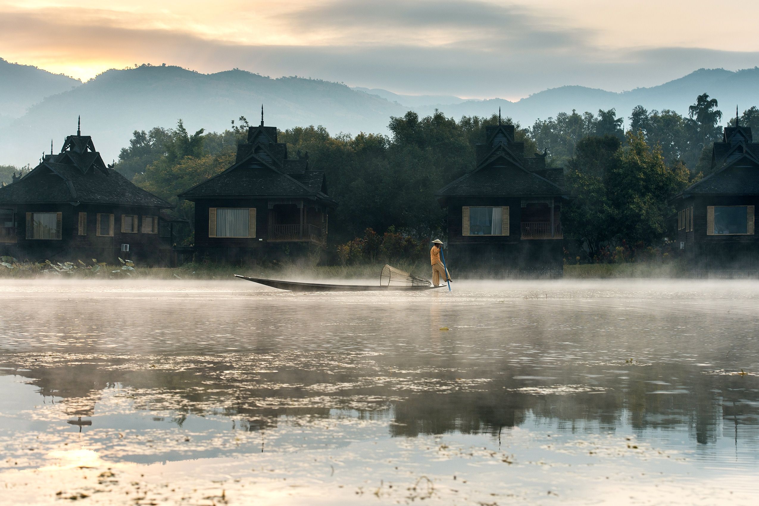 The most beautiful hotels in Myanmar's Inle Lake