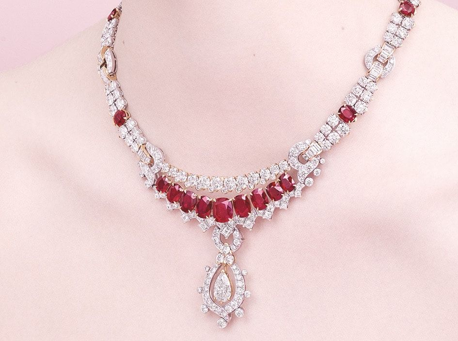 Van Cleef and Arpels celebrates the ruby with transformable high jewellery