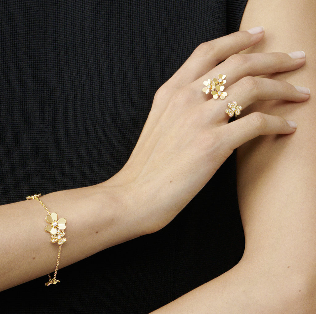 Van Cleef and Arpels’ Frivole is blooming with luminous floral creations