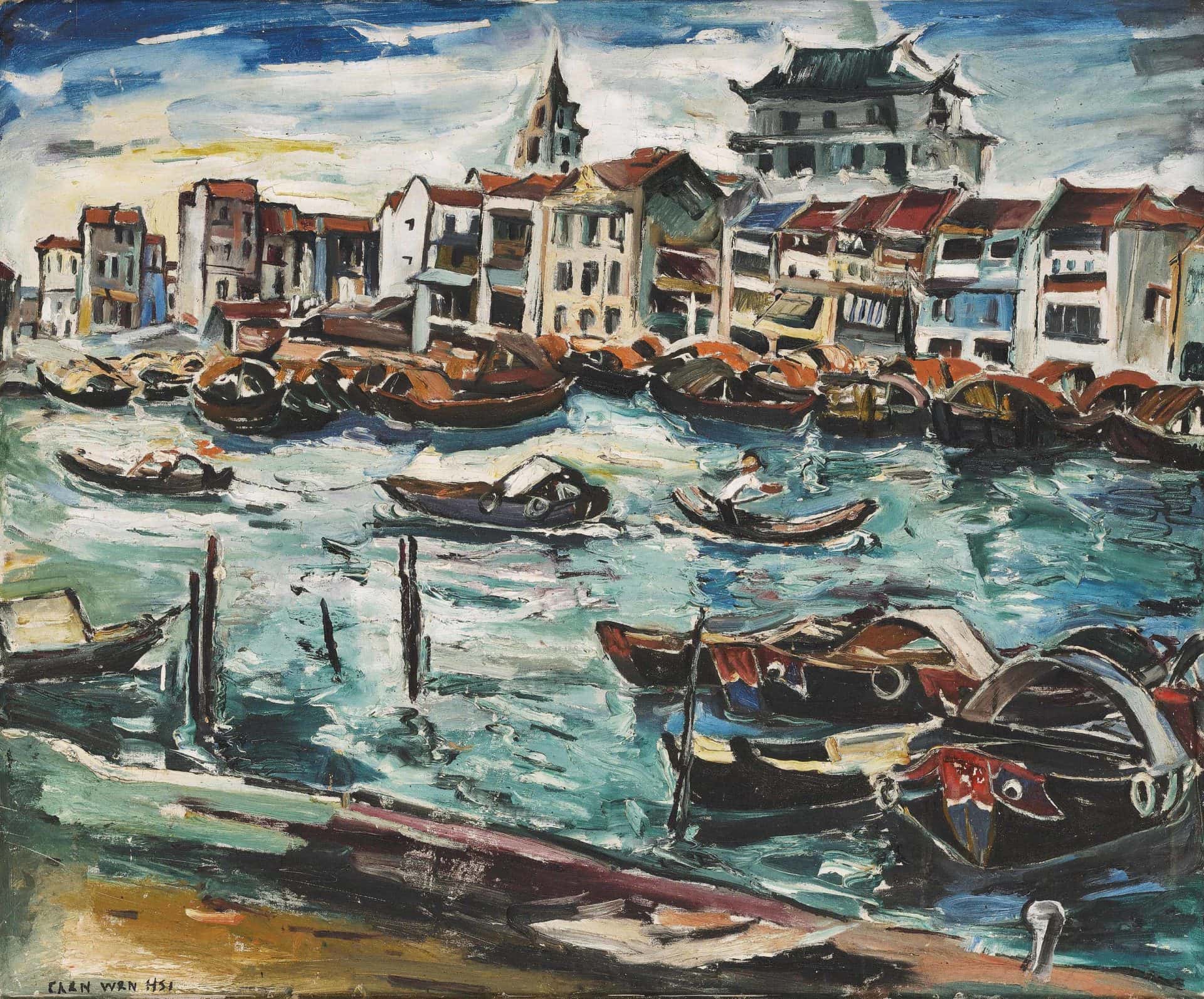 Why is Chen Wen Hsi one of Singapore's most renowned artists?