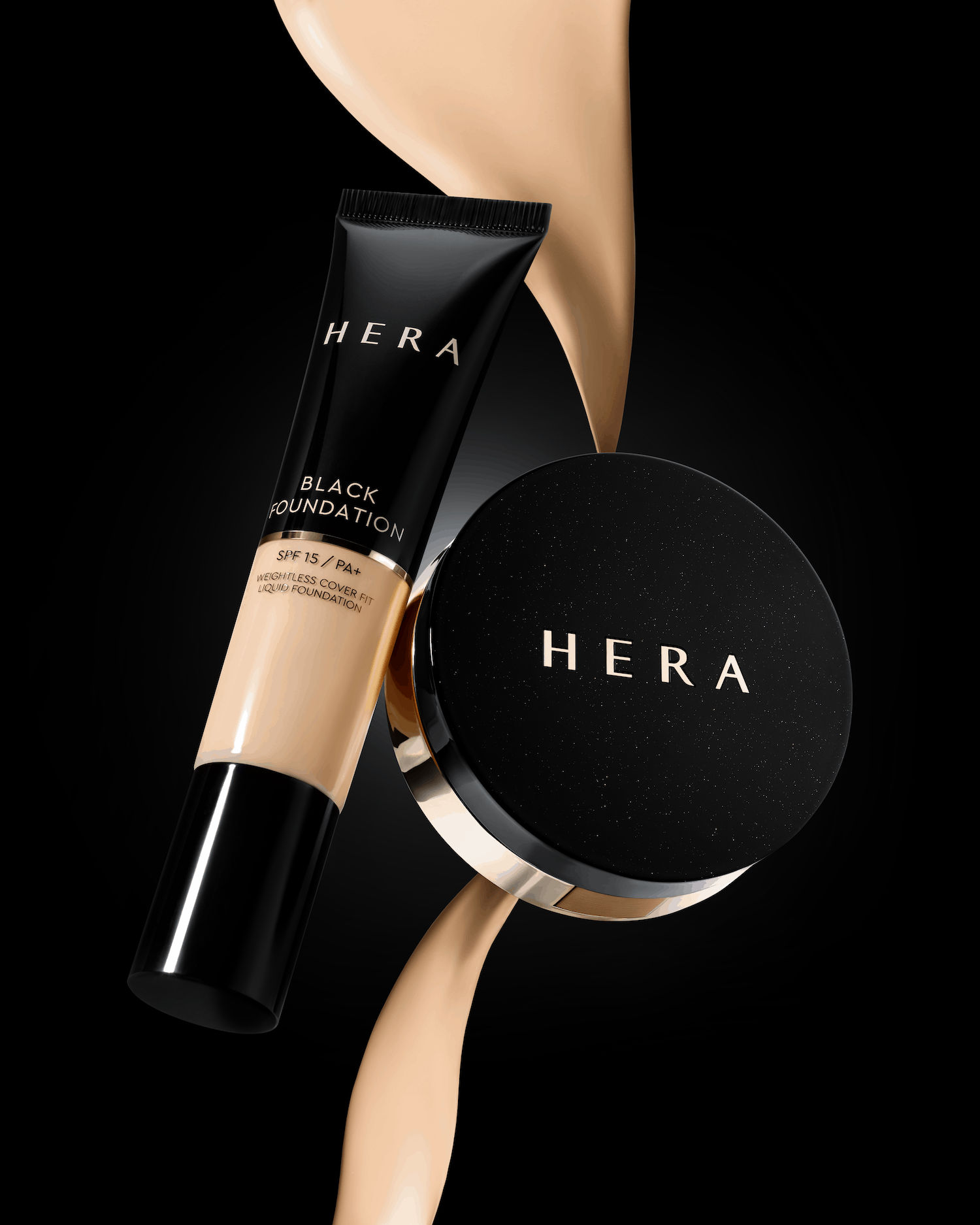 Achieve that flawless Seoulista look with the new HERA Black Foundation