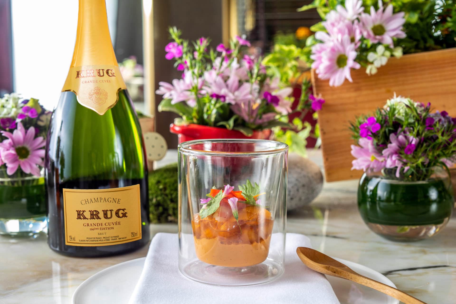 The Krug Room is a hidden dining spot for Champagne lovers