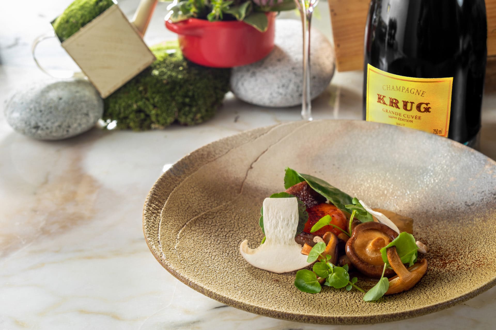 The Krug Room is a hidden dining spot for Champagne lovers