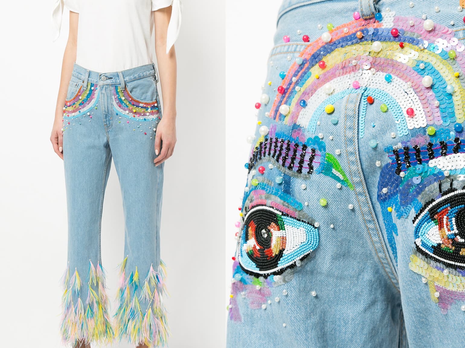 5 ways to customise your jeans