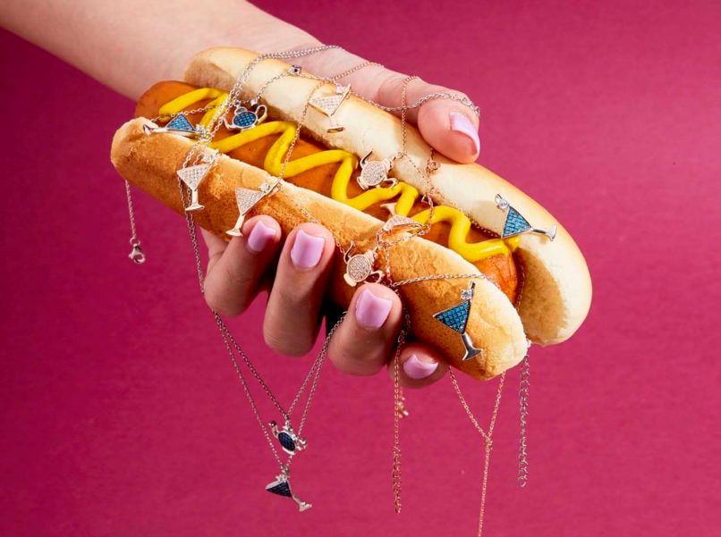 Carats for Dinner: fun food-themed jewellery for the summer